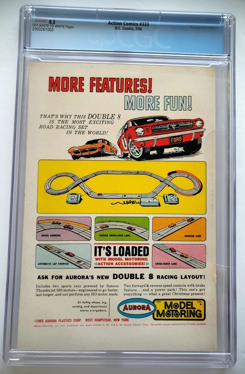 Action Comics #333 Lex Luther appearance DC Comics 1966 CGC 8.5 | eBay