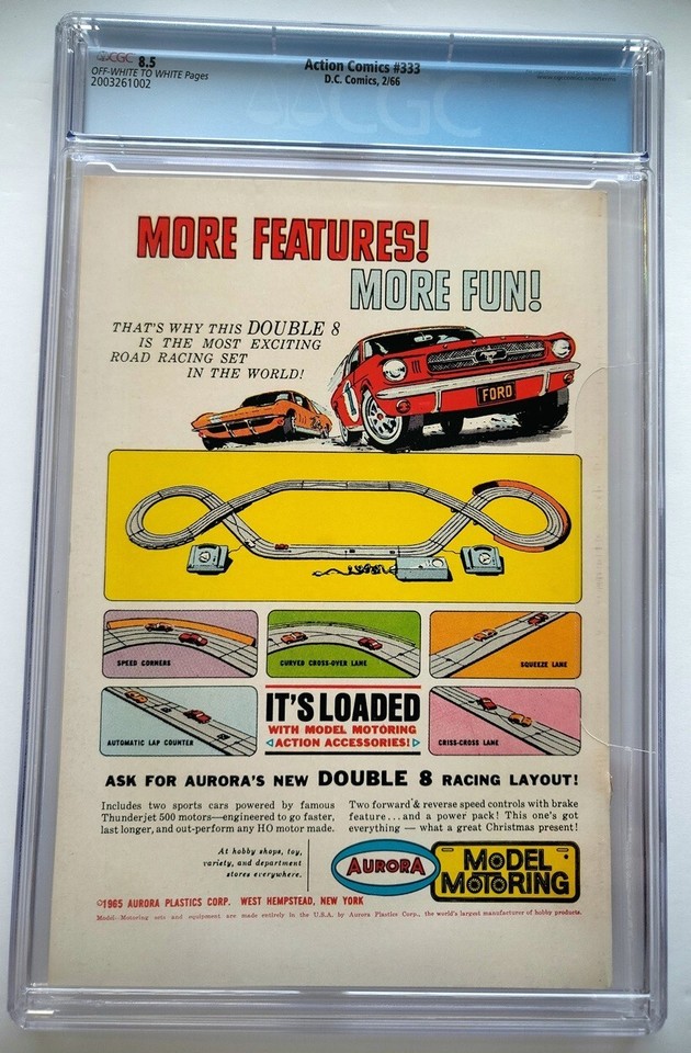 Action Comics #333 Lex Luther appearance DC Comics 1966 CGC 8.5 | eBay