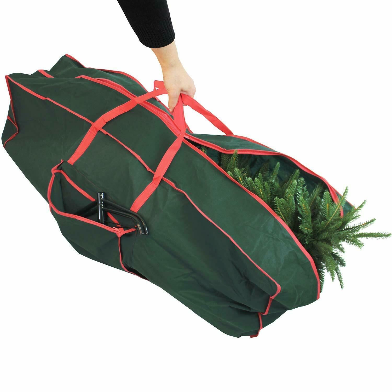 Xmas Tree Storage Bag Large For Christmas Tree Decoration Zip Up Bag ...