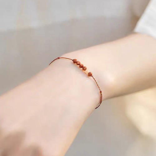 1Pc Lucky Sunstone Gold Sandstone Temperament Women's Bracelet Retro ...