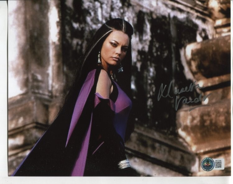 TRANSYLMANIA star trek MUSETTA VANDER with Beckett COA Signed AUTOGRAPH ...