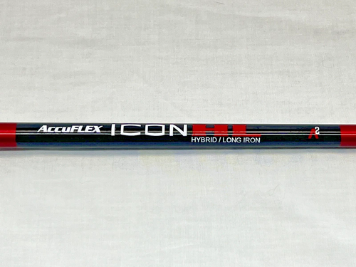 Accuflex Icon HL Hybrid Long Iron Golf Shaft Pull 39 1/8 .370 Tip | eBay