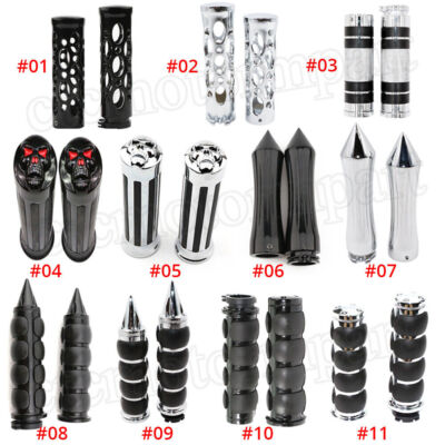 Motorcycle 1" Handlebar Hand Grips for Harley Davidson Sportster XL 883 ...