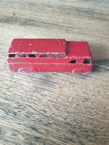 VINTAGE MIDGETOY ROCKFORD ILLINOIS DIE CAST RED BUS | eBay