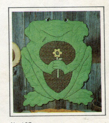 Down on the Farm Originals Coverlet Pattern 107 ~ FROG ~ Jean Wilkinson ...