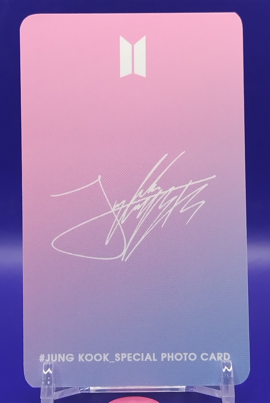 JUNG KOOK BTS Signed Special Photo Card K-POP Cards From Japan Rare JK ...