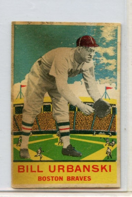 1933 Delong Bill Urbanski Boston Braves #9 🚀😳💥 Original | eBay