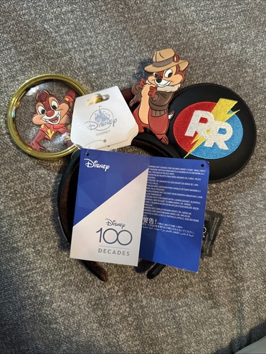 Disney Parks 100 Years Chip And Dale Rescue Rangers Gadget Zipper Ears ...