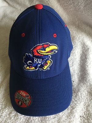 Kansas Jayhawks Flex Fit cap (NWT) Official NCAA Merchandise | eBay