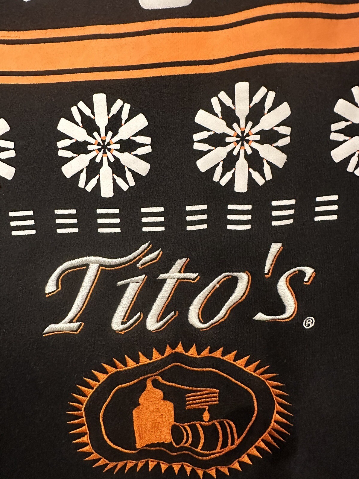Tito’s Handmade Vodka Hoodie: Embroidered Pullover Ho… - Gem