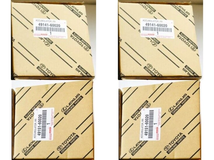 Toyota Lexus Genuine 49141-60020 49151-60020 Suspension Accumulator ...