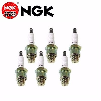 (6x) NGK BU8H (6431) Non-Resistor Spark Plug Pre-Gapped fits Mercury ...
