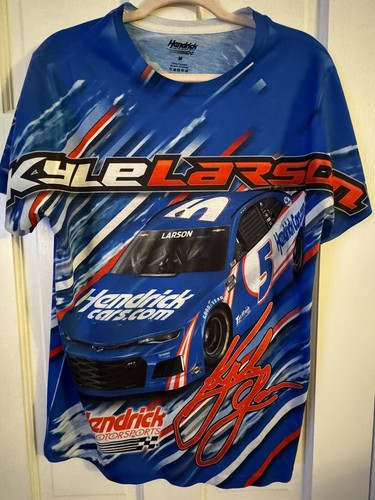 Kyle Larson 2021 HendrickCars.Com #5 AOP Graphic NASCAR Tee Medium ...