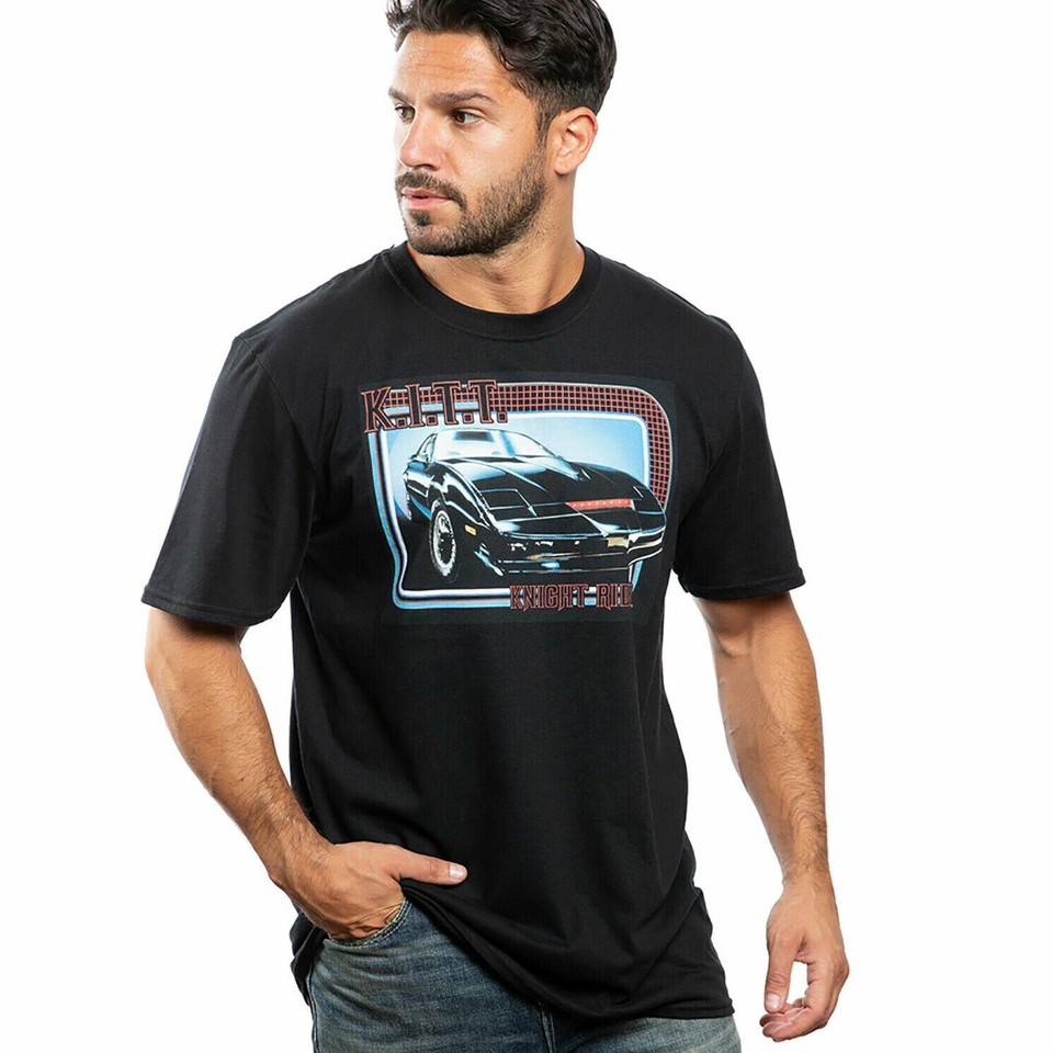 Official Knight Rider Mens KITT T-shirt Black | eBay