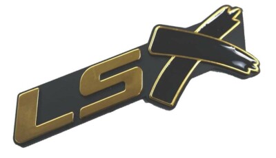 LSX Side Fender Rear Boot Trunk Emblem Car Badge Decal for Chevy Camaro ...