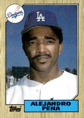 1987 Topps #787 Alejandro Pena | eBay