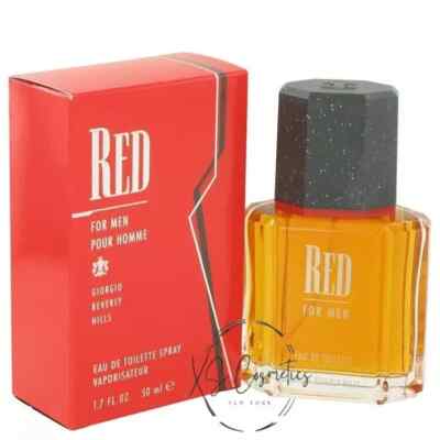 Red By Giorgio Beverly Hills Eau De Toilette Spray 1.7oz/50ml For Men ...