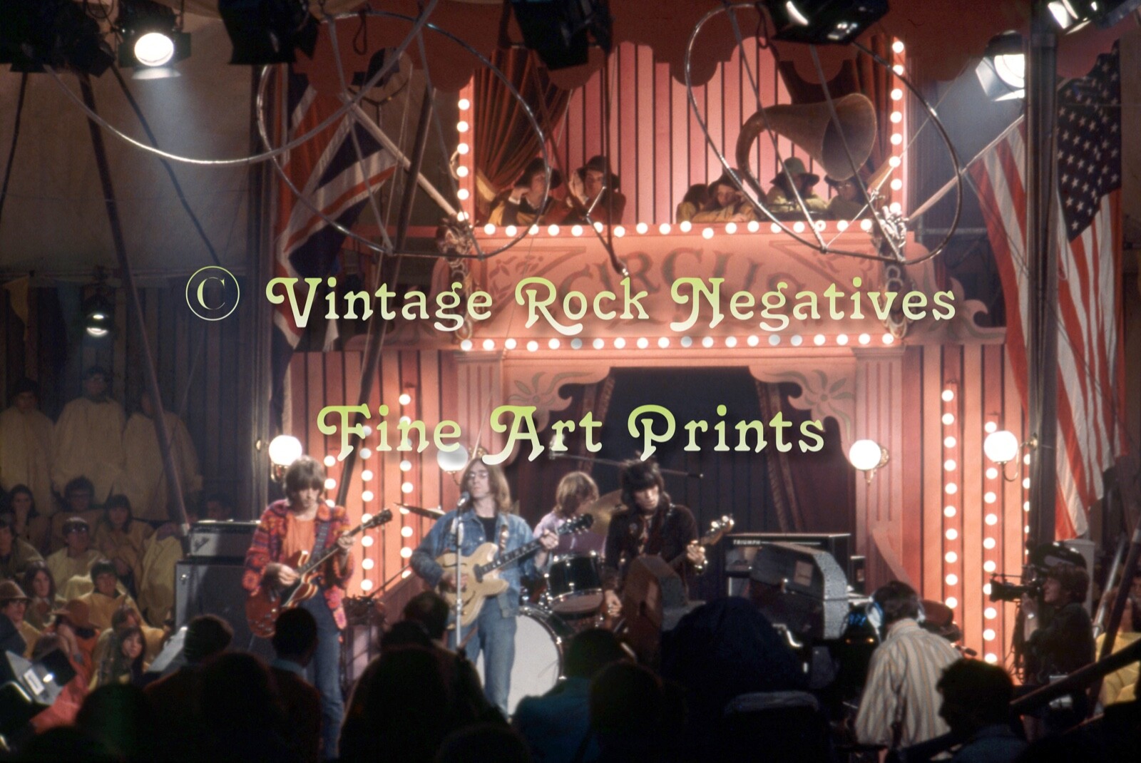 DIRTY MAC John Lennon Keith Richards Eric Clapton Mitchell ARCHIVAL ...