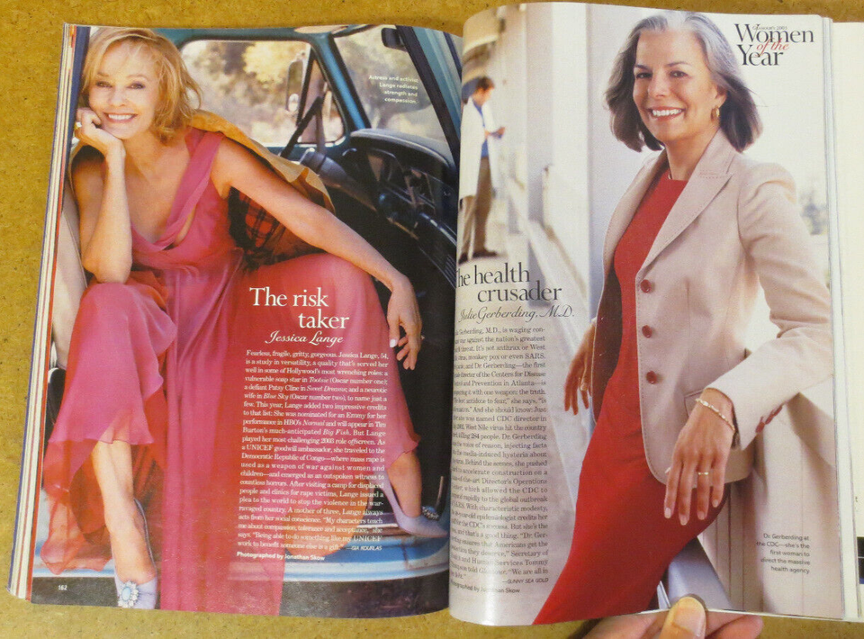 Glamour Magazine - BRITNEY SPEARS - Jessica Lange - Vera Wang - Molly ...