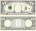 25 $0.00 Dollar Money Bills ~ yup 0, nada, nothing, worthless! ~FUNNY ...