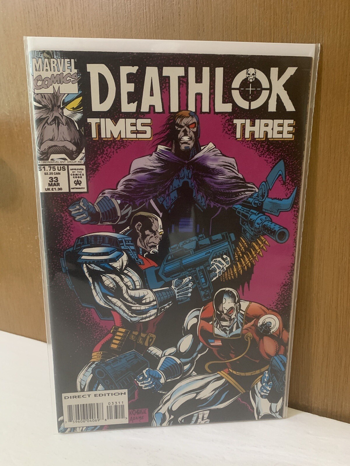 Deathlok 33 🔥1993 TIMES THREE🔥Marvel Comics🔥VF+ | eBay