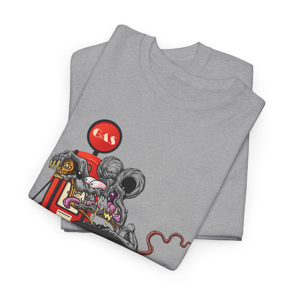 DigiRods Rat Rod Racer Gas Stop 1930s Hot Rod Truck Cartoon Car T Shirt ...