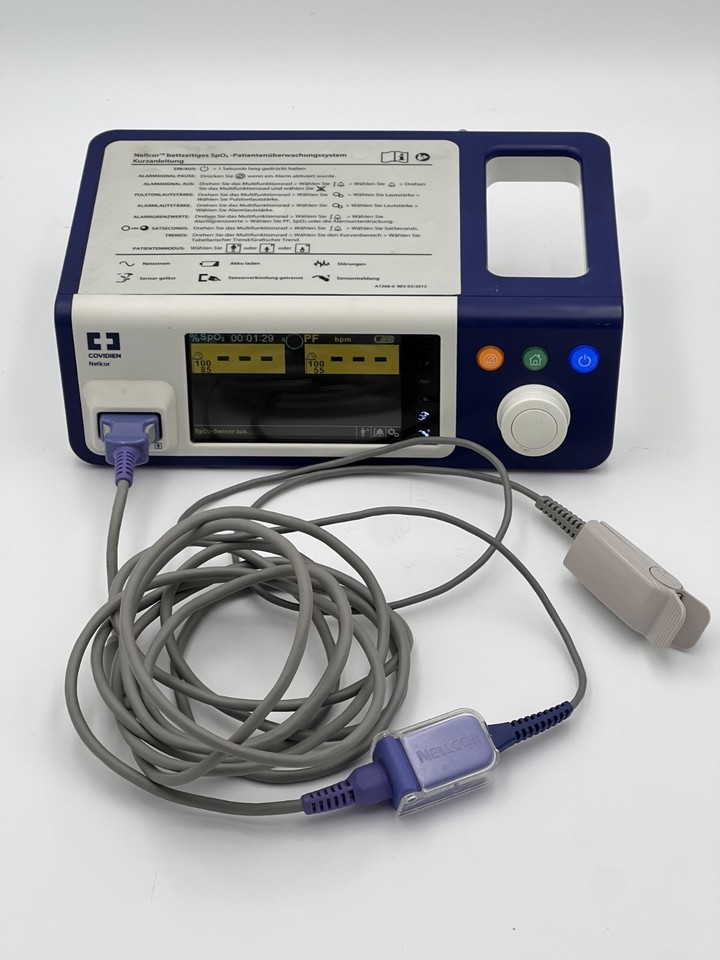 Covidien Nellcor Bedside Sp02 Patient Monitor REF 10005941 | eBay UK