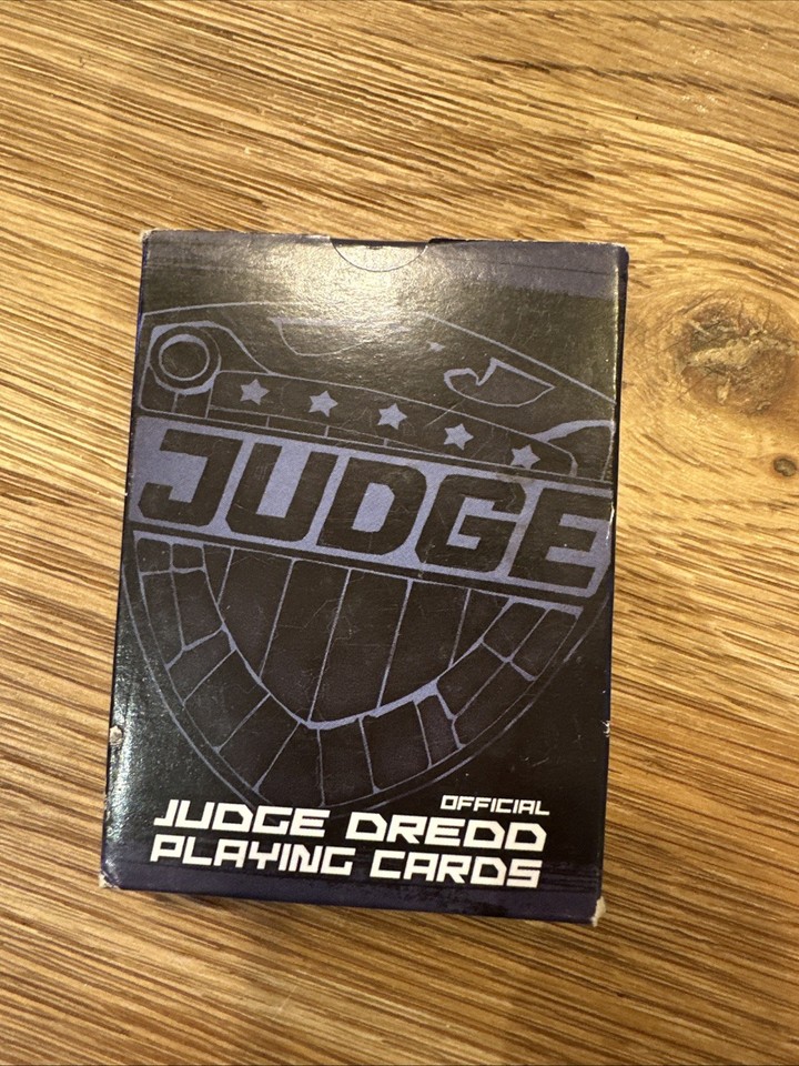 Judge Dredd 2000AD Playing Cards from Megazine 231, 2005 | eBay UK