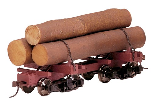27391 Bachmann On30 Skeleton Log Car With Logs (3 Cars per Box) | eBay
