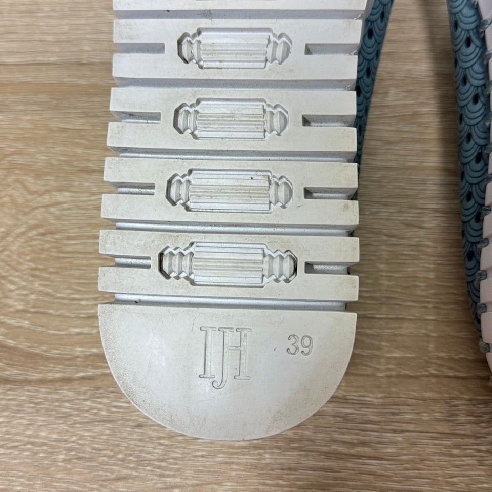 Ilse Jacobsen Tulip 139 Platform Shoes 39 Light Regatta Blue Laser Cut ...