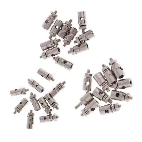 10pcs Adjustable Pushrod Connector Linkage Stoppers For RC Plane ...
