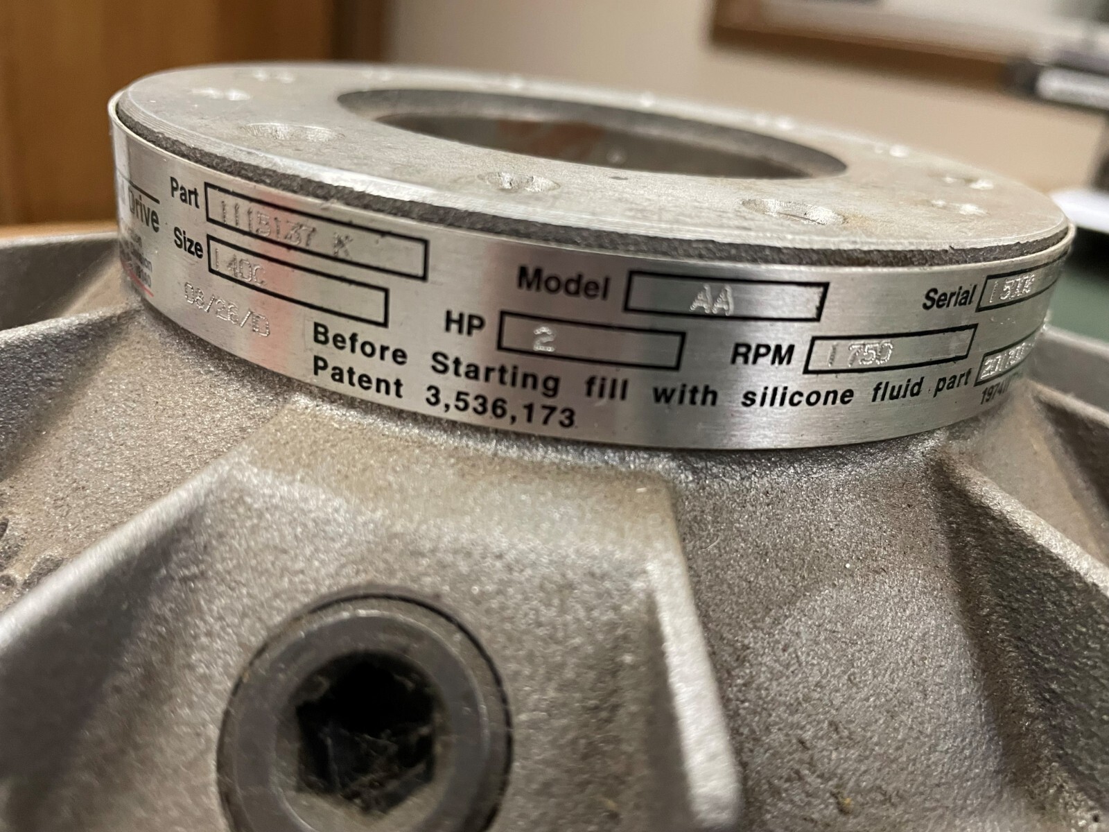 Rexnord Link-Belt SFD Silicone Fluid Drive 1115137K | eBay