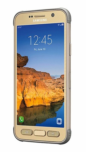 Samsung Galaxy S7 Active | SM-G891A | 32GB Gold AT&T Unlocked Display ...