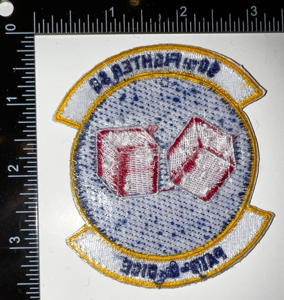 USAF 90th Fighter Squadron Pair O Dice Patch | eBay