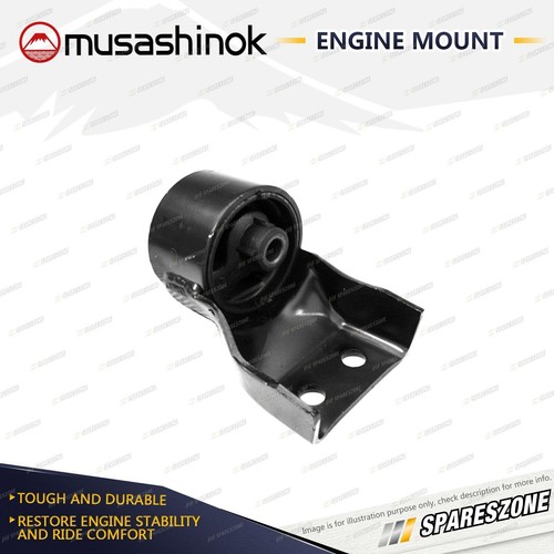 1x Musashinok Rear LH Engine Mount for Mitsubishi Pajero iO QA 2.0L ...
