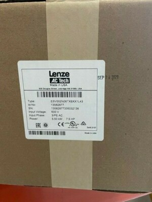 ESV552N06TXB AC TECH LENZE SMV SERIES FREQUENCY INVERTERS | eBay