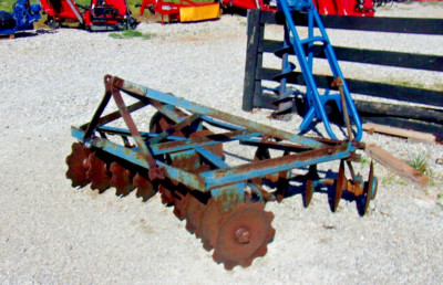 Used Blue 6 ft. 3 pt. Lift Disc Harrow (FREE 1000 MILE SHIPPING FROM KY ...