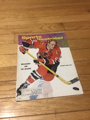 SPORTS ILLUSTRATED "Breakaway For The Record" January 25, 1965 Bobby ...