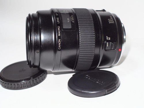 Canon EF 100mm f/2.8 Macro Portrait Prime AF Lens From JAPAN Excellent ...