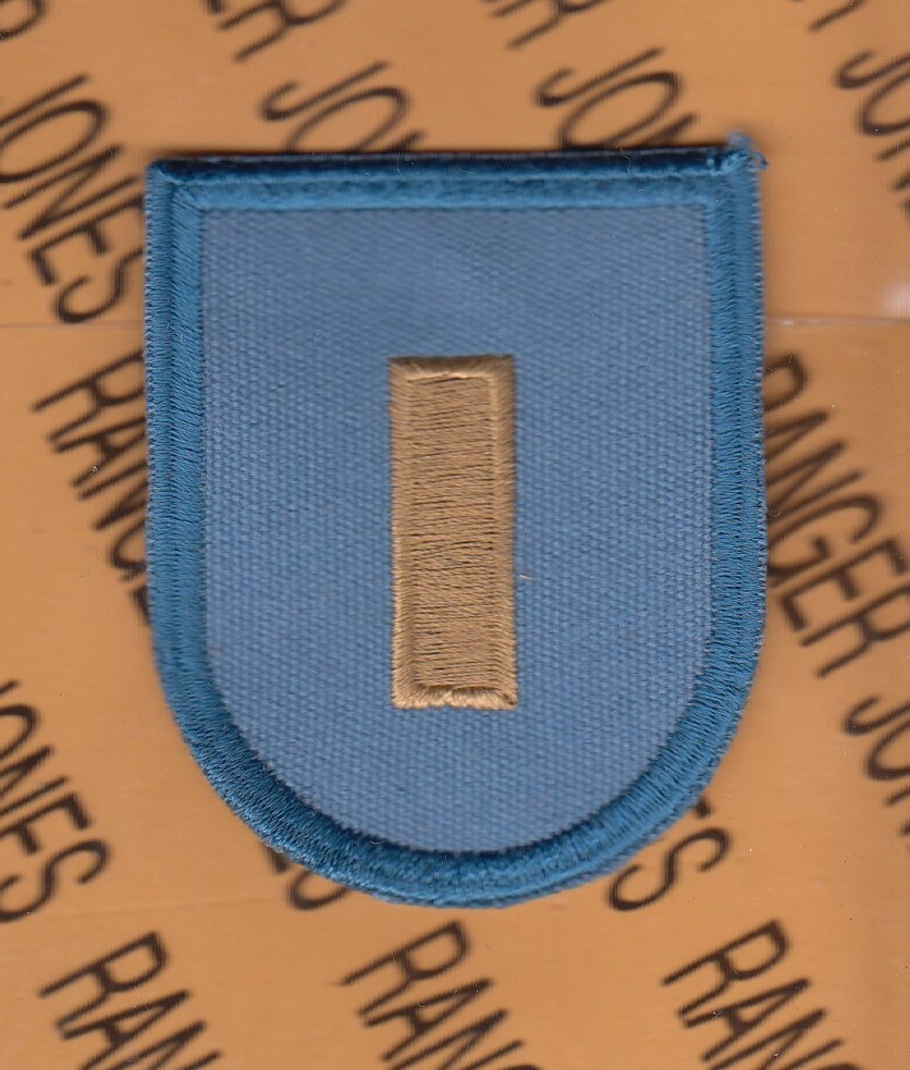 19th Special Forces Group Airborne SFGA 2LT Rank beret flash patch c/e ...