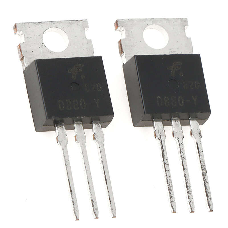 10pcs D880 TO220 Transistor KSD880Y NPN Silicone Power Transistors 3A ...