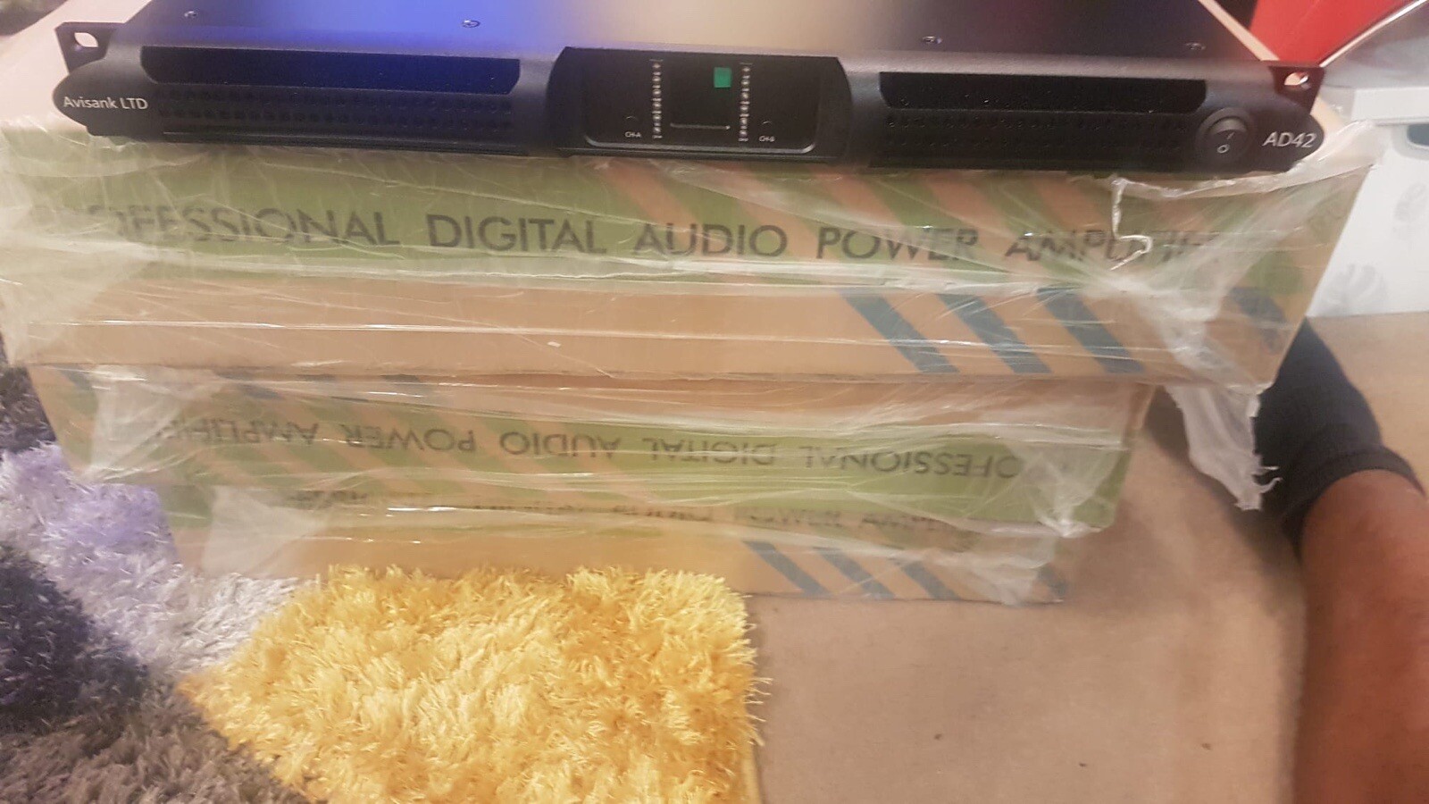 Admark AD 42 Power Amplifier 1 u - 2 Channel Sound System (New) | eBay