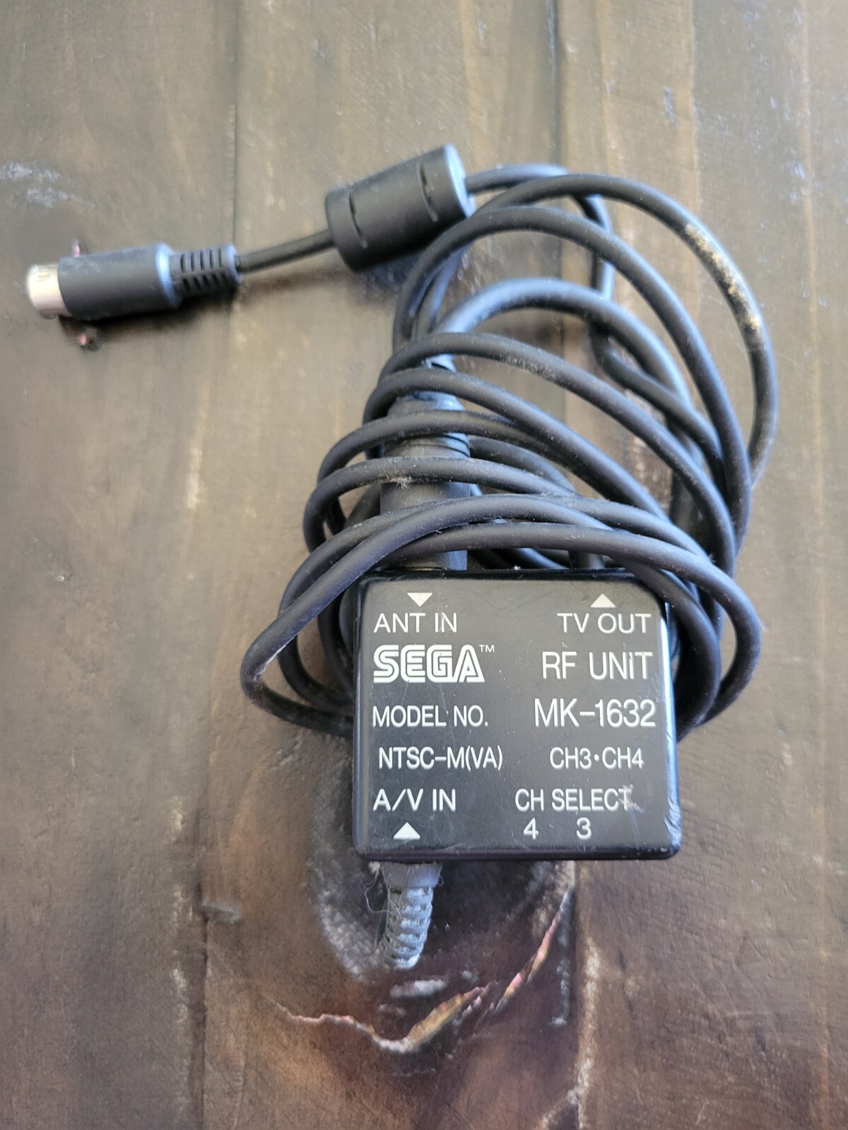 Sega Genesis Model RF Switch Model No. MK-1632 | eBay