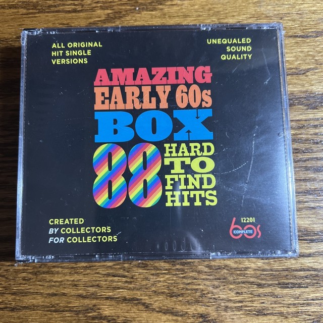 Amazing Early 60s Box: 88 Hard-To-Find Hits / Various by Amazing Early ...