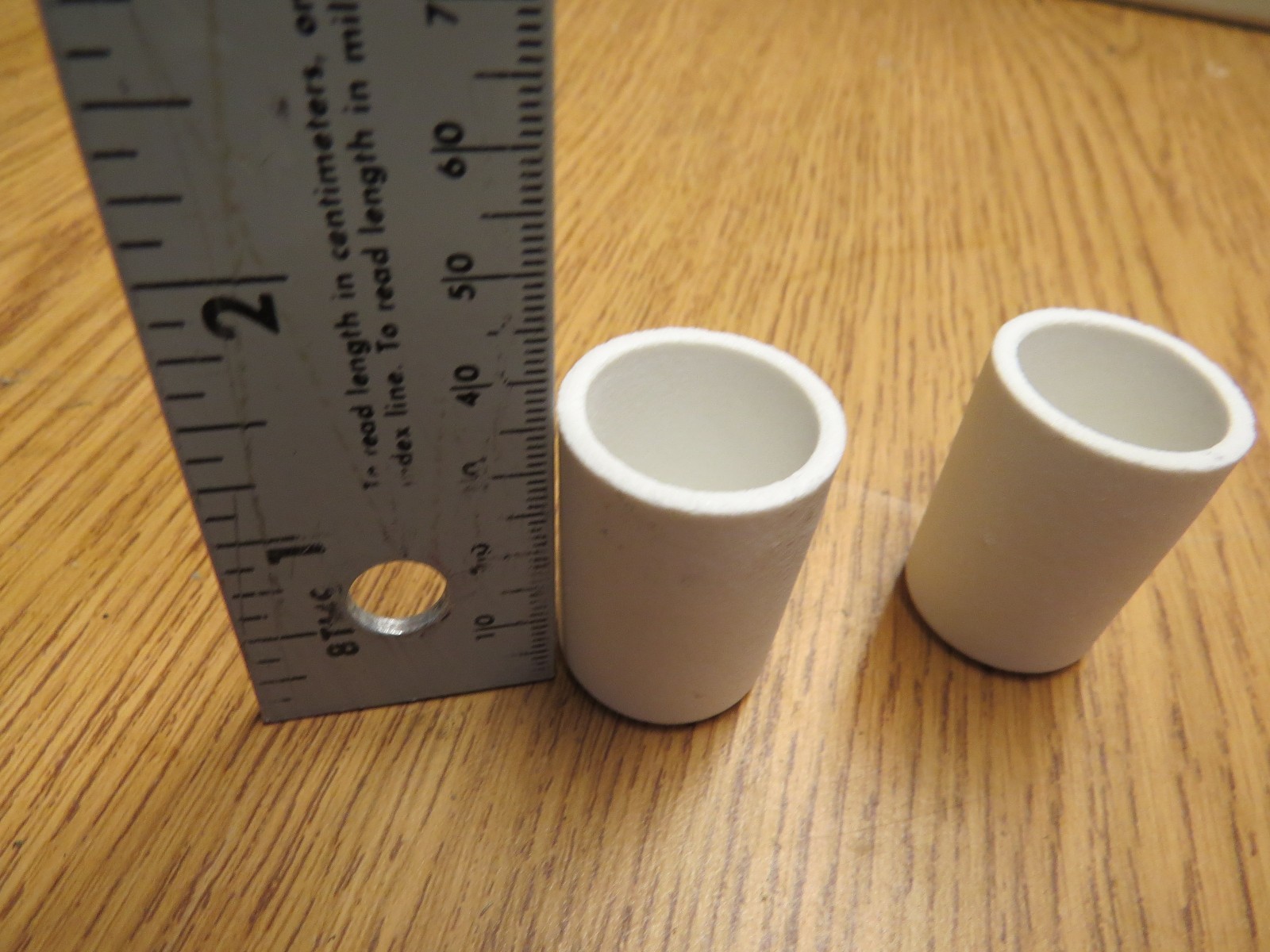 2 Leco Ceramic Crucibles 529-026 FOR FP 428 AND CHN-60 LECO 529-026/529 ...