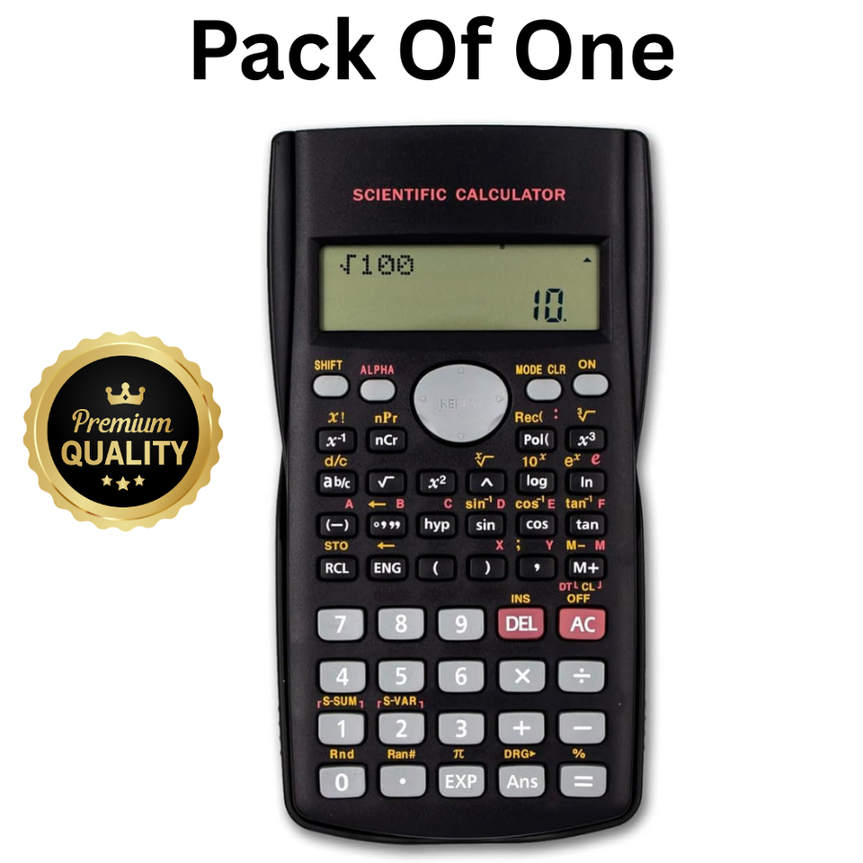 SCIENTIFIC CALCULATOR ELECTRONIC OFFICE 12 DIGITS SCHOOL EXAMS WITH UK ...