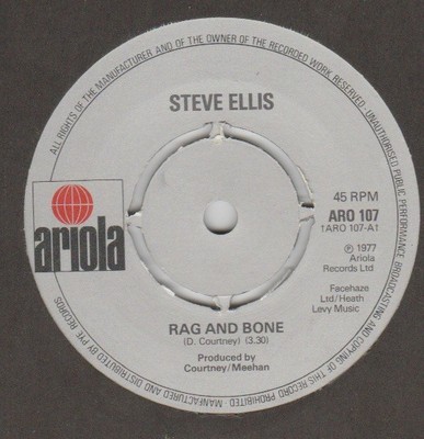 Steve Ellis - Rag And Bone, 7", (Vinyl) | eBay