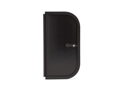 Aluminum Package Drop Slot 4-1/4" x 8-7/8" Opening - Dark Black/Bronze ...