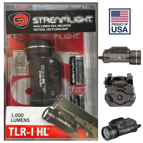 TLR-1 HL 1000 LM rail mounted tactical flashlight Metal Flash Light ...