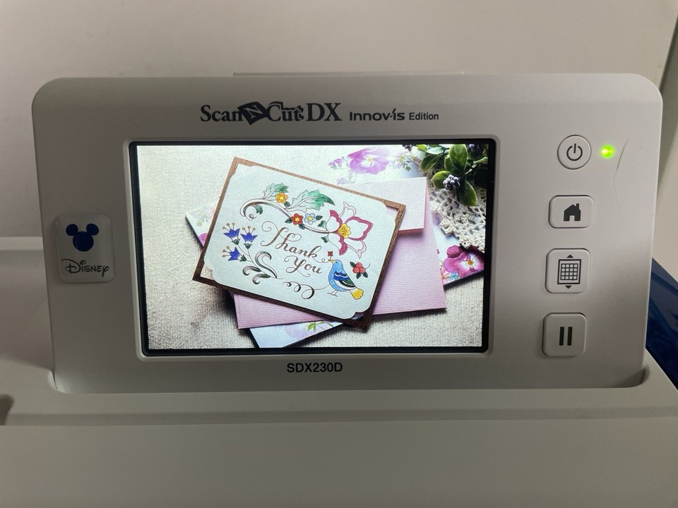 NEW Brother SDX230D Innovis Disney ScanNCut DX Innov-is Cutting Machine ...